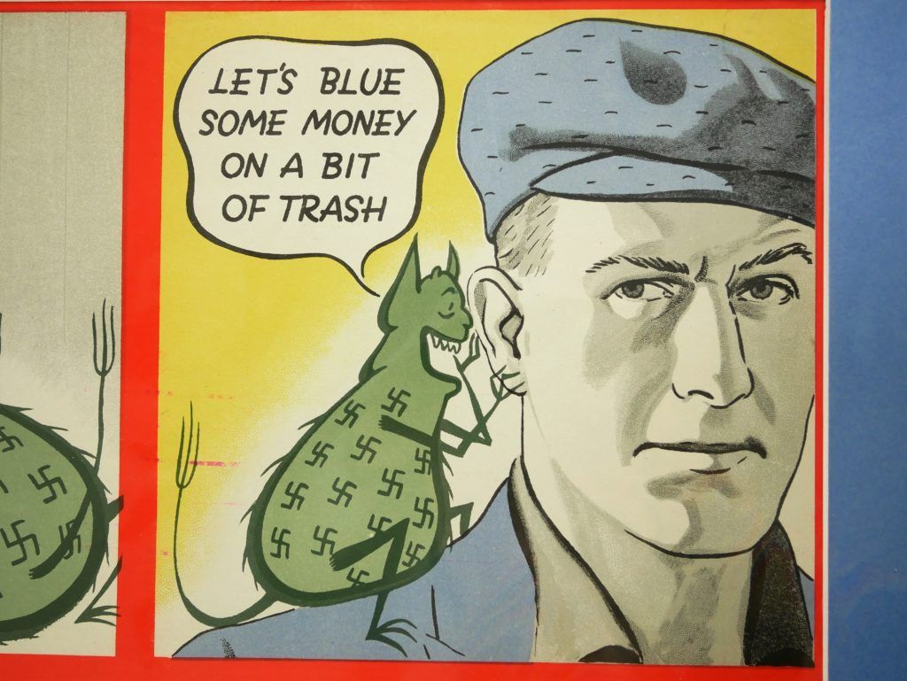 Beware The Squander Bug WW2 Poster For Sale | Finest Hour