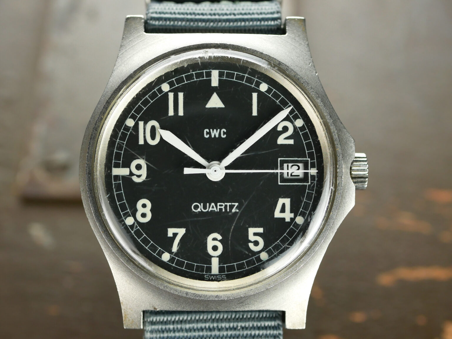 CWC Royal Navy Non-Lume Navigator Wristwatch c.1981