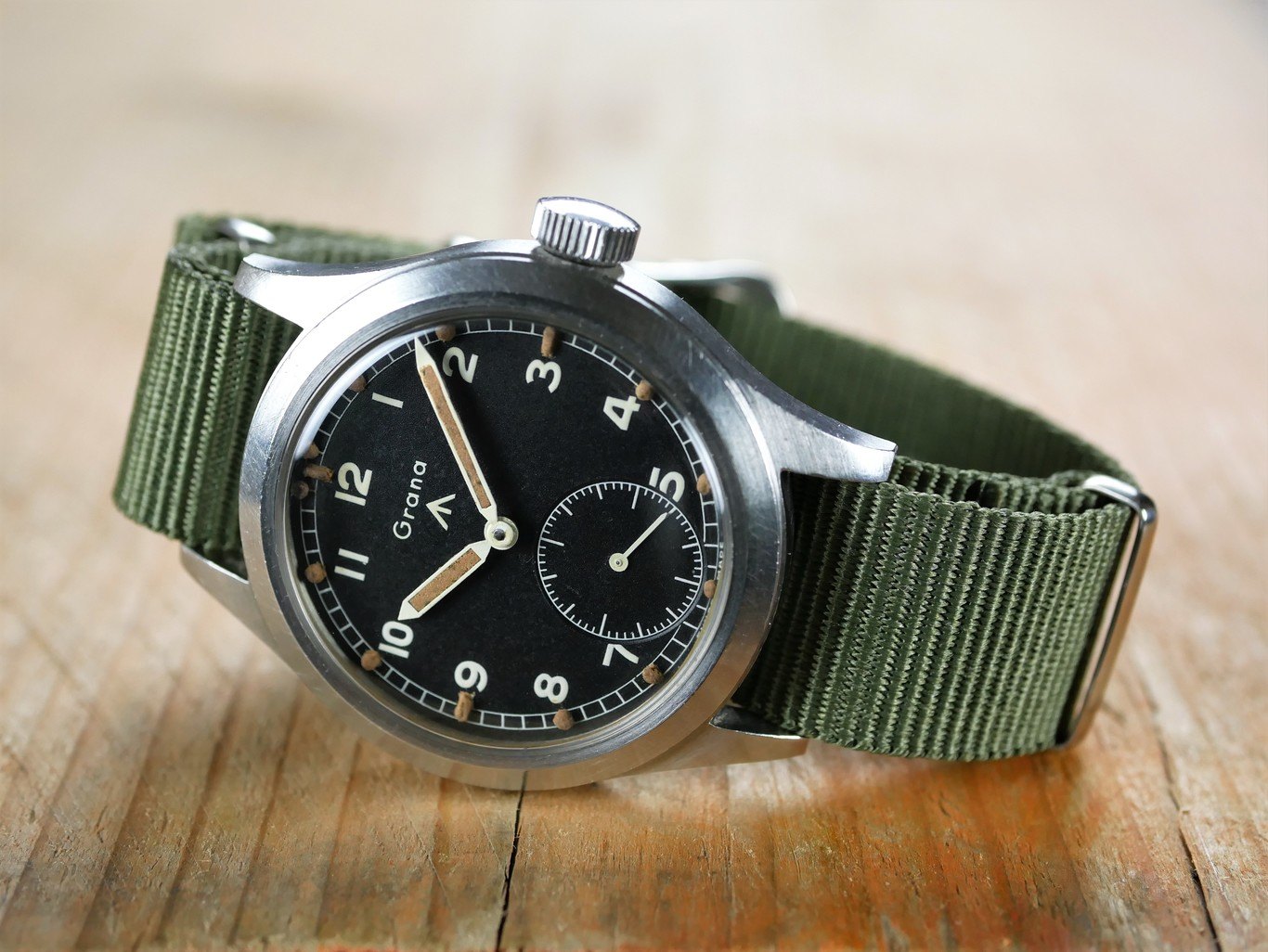 Grana WWW Dirty Dozen British Army Watch c.1945 Sold