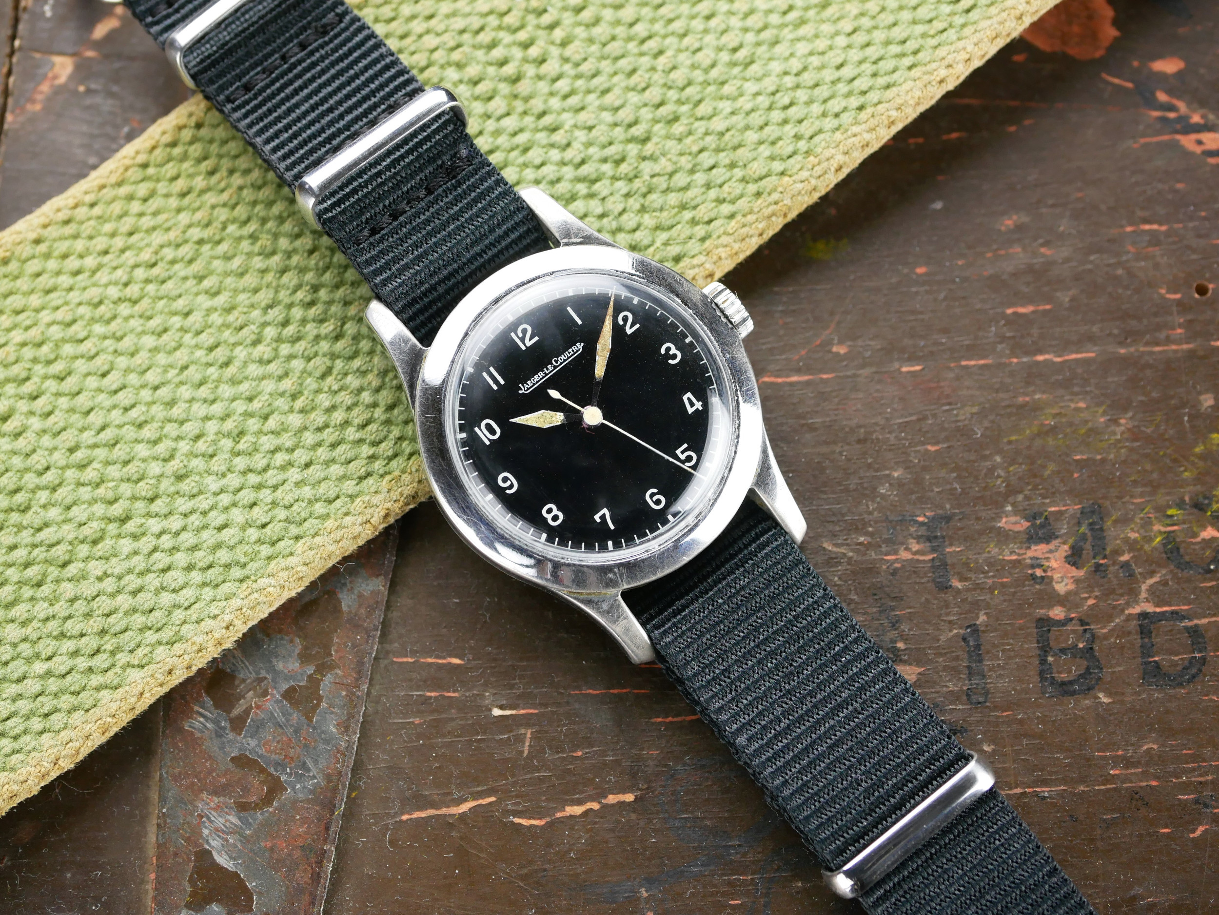 JLC 6B/159 RAF Pilots Military Watch c.1943 For Sale