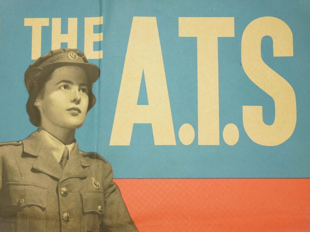 Original WW2 ATS Poster: You Are Wanted Too! - Join The A.T.S