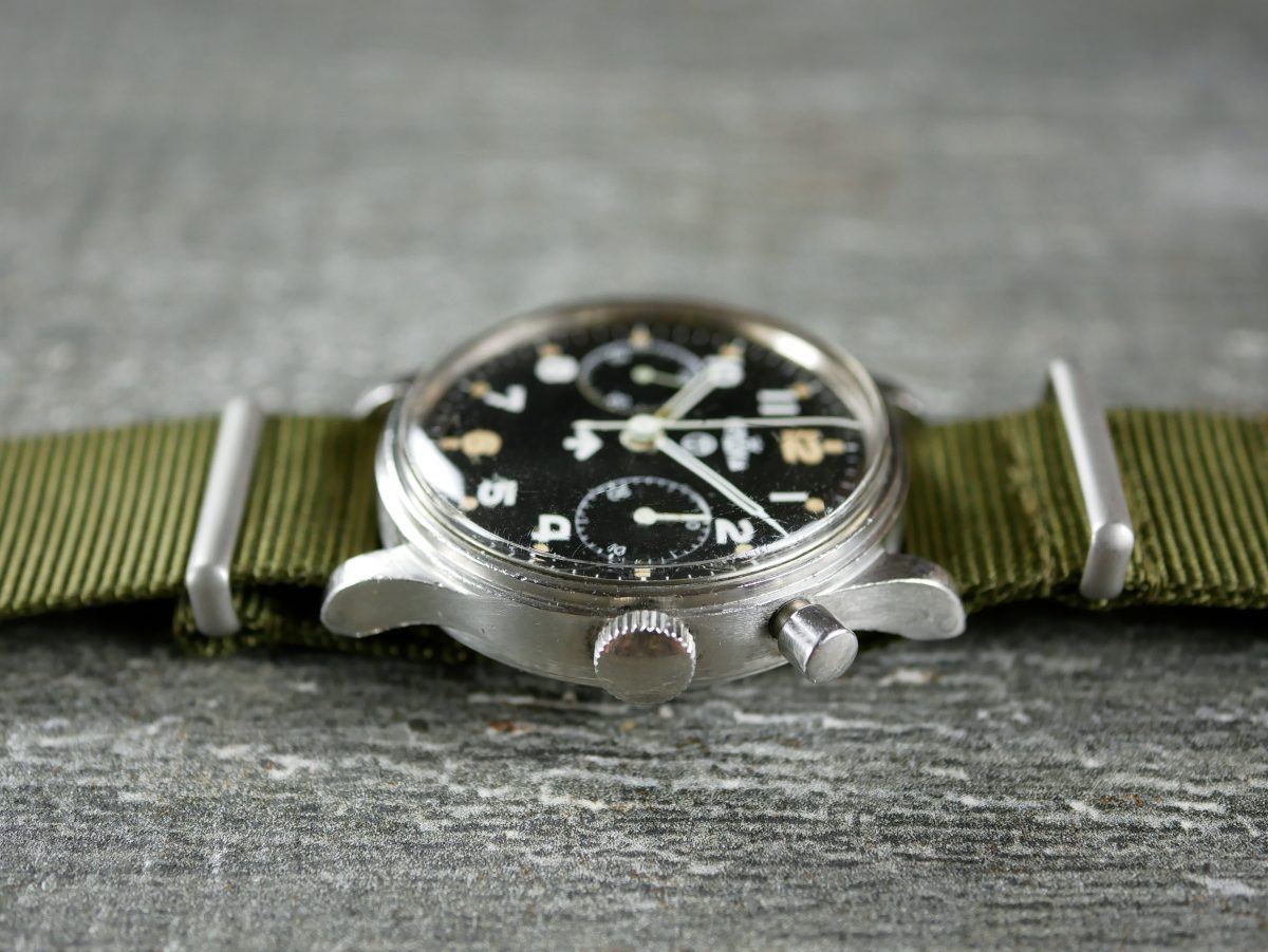 Lemania Fleet Air Arm Series 2 Military Chronograph For Sale | Finest Hour