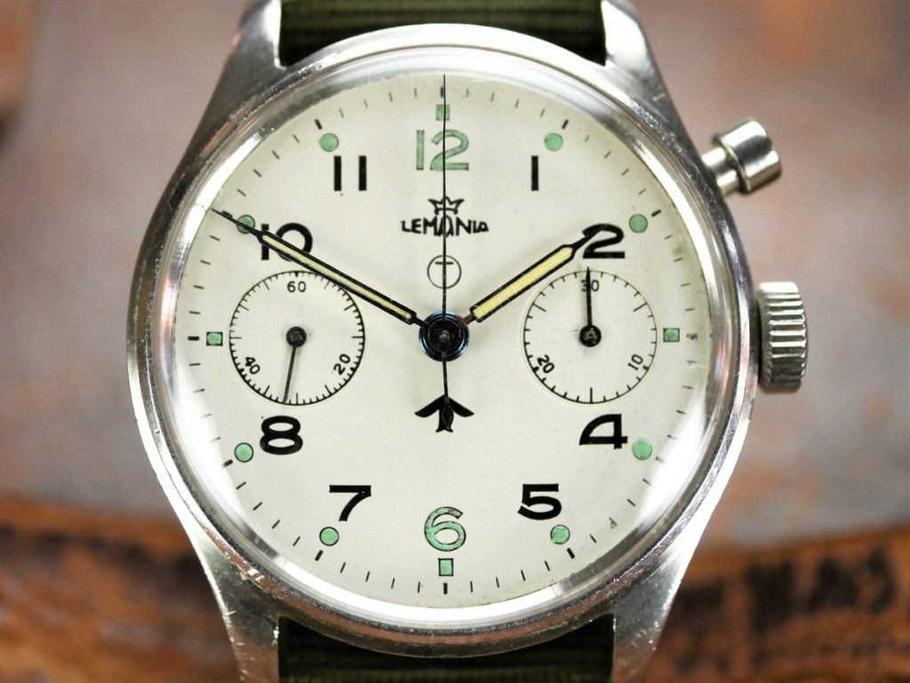 Military Lemania Series 1 Chronograph Fleet Air Arm | Finest Hour