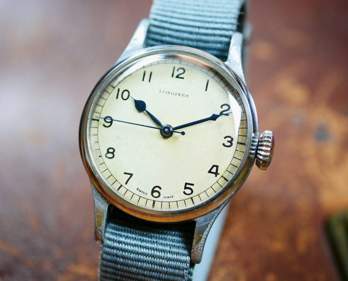 Longines 6B/159 RAF Pilots Watch c.1942 Sold | Finest Hour Timepieces Ltd