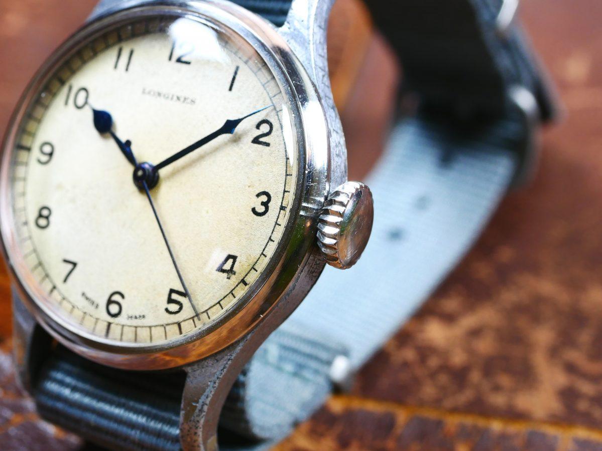 Longines 6B/159 RAF Pilots Watch c.1942 Sold | Finest Hour Timepieces Ltd