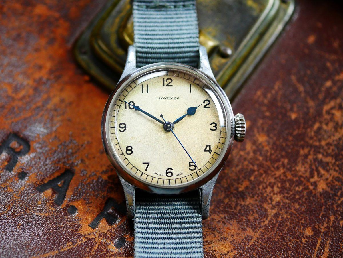 Longines 6B/159 RAF Pilots Watch c.1942 Sold | Finest Hour Timepieces Ltd