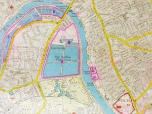 Extremely Rare WW2 German Luftwaffe Navigators London Bombing Map ...