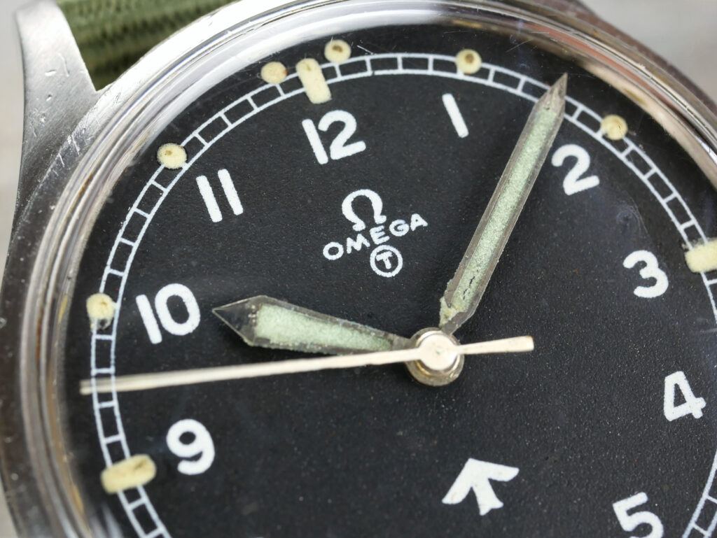 Omega 53 Fat Arrow RAF Watch available for sale | Finest Hour