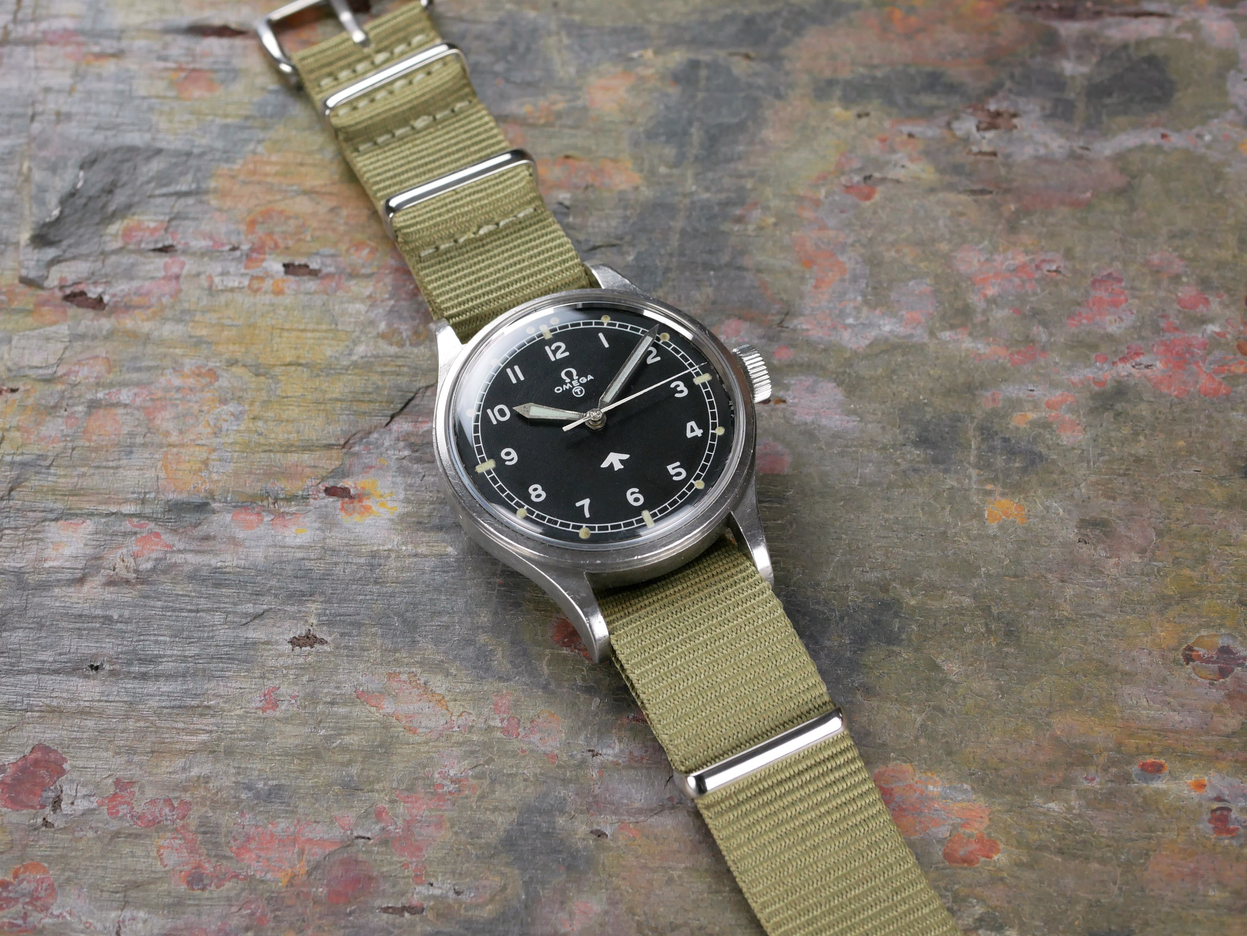 Omega 53 Fat Arrow RAF Watch available for sale | Finest Hour