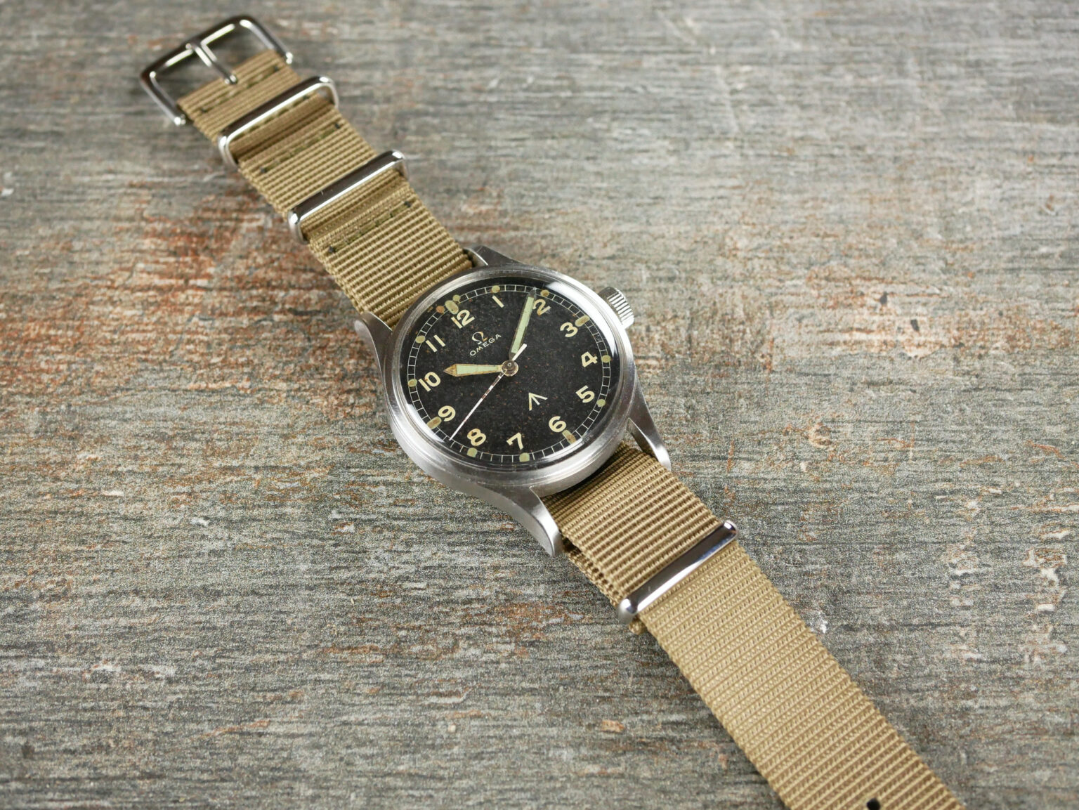 Military Omega 1953 RAF "Thin Arrow" Pilots Watch For Sale | Finest Hour