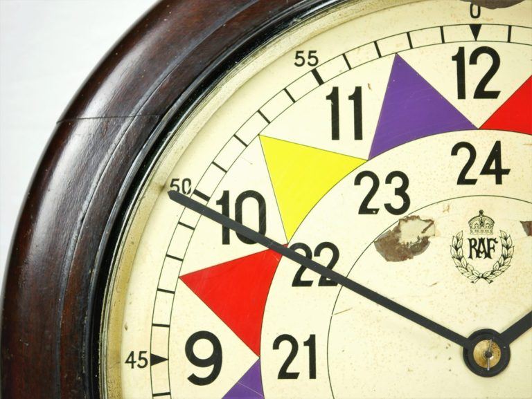 1941 Fusee Elliott Type 1 RAF Sector Clock For Sale | Finest Hour
