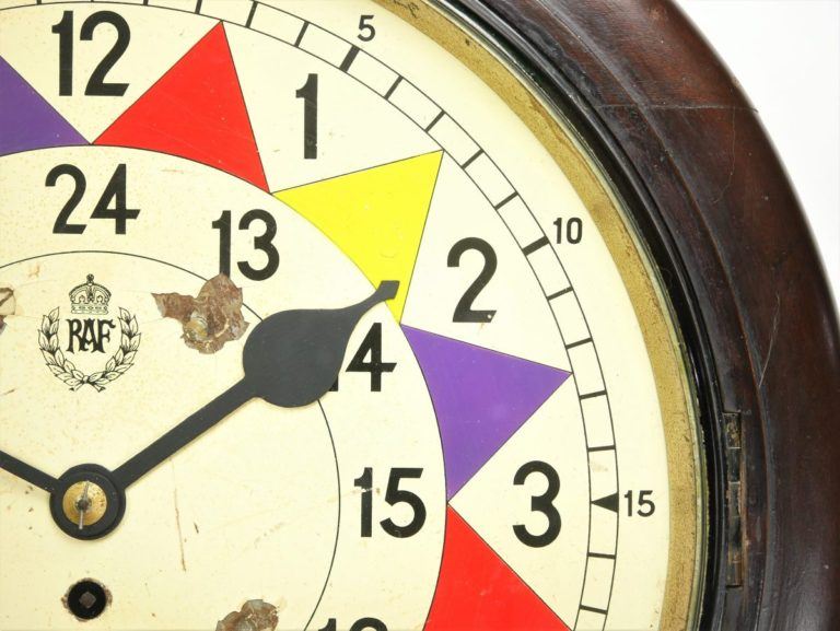 1941 Fusee Elliott Type 1 RAF Sector Clock For Sale | Finest Hour
