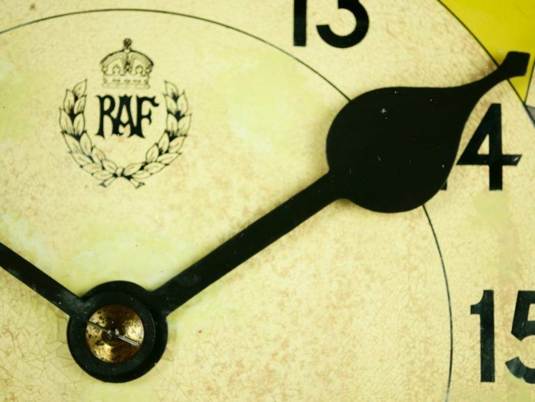 RAF Sector Clock For Sale | RAF Operations Room Fusee Elliott Type 1 ...